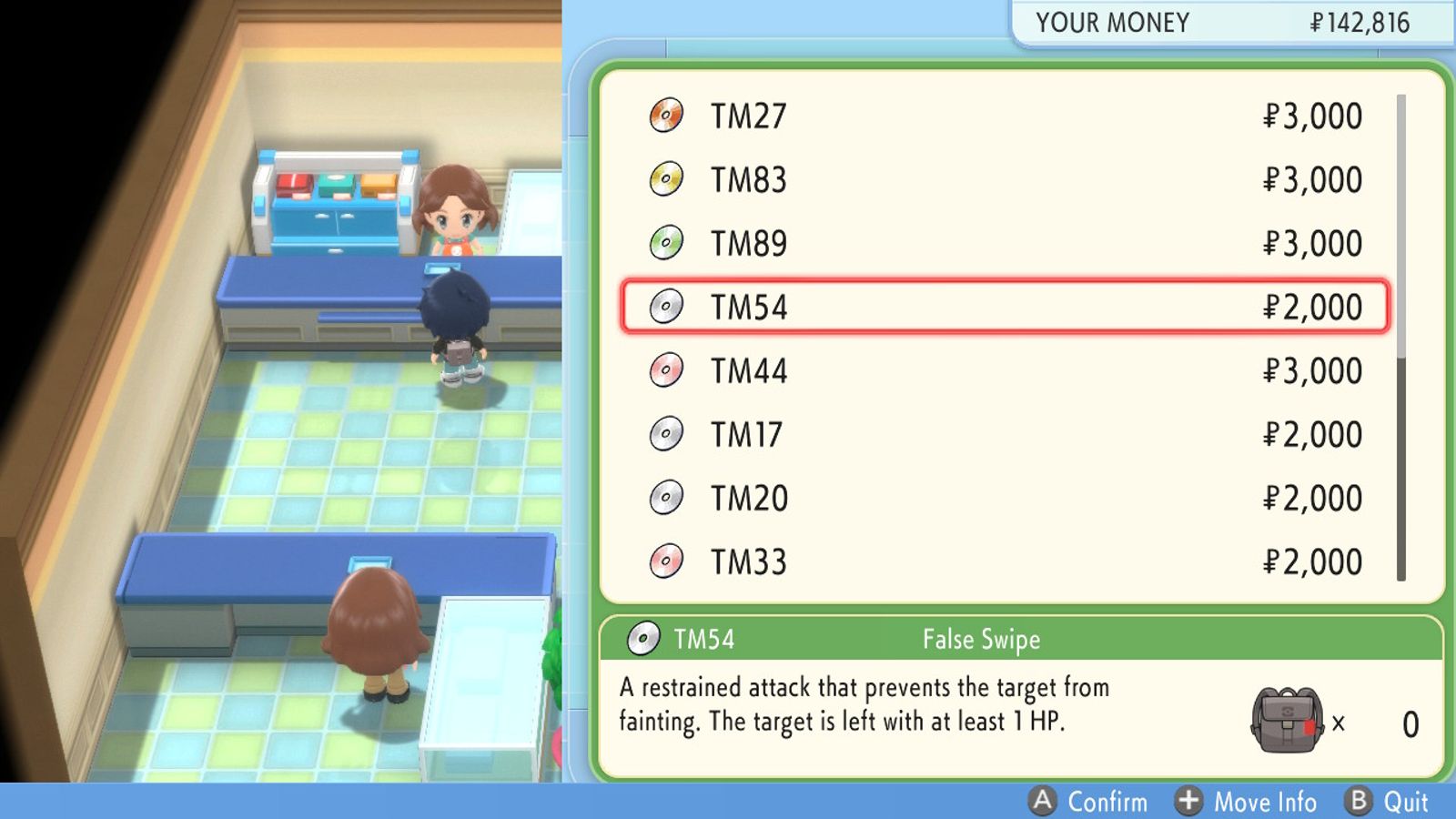 False Swipe TM in Pokémon Brilliant Diamond & Shining Pearl Location
