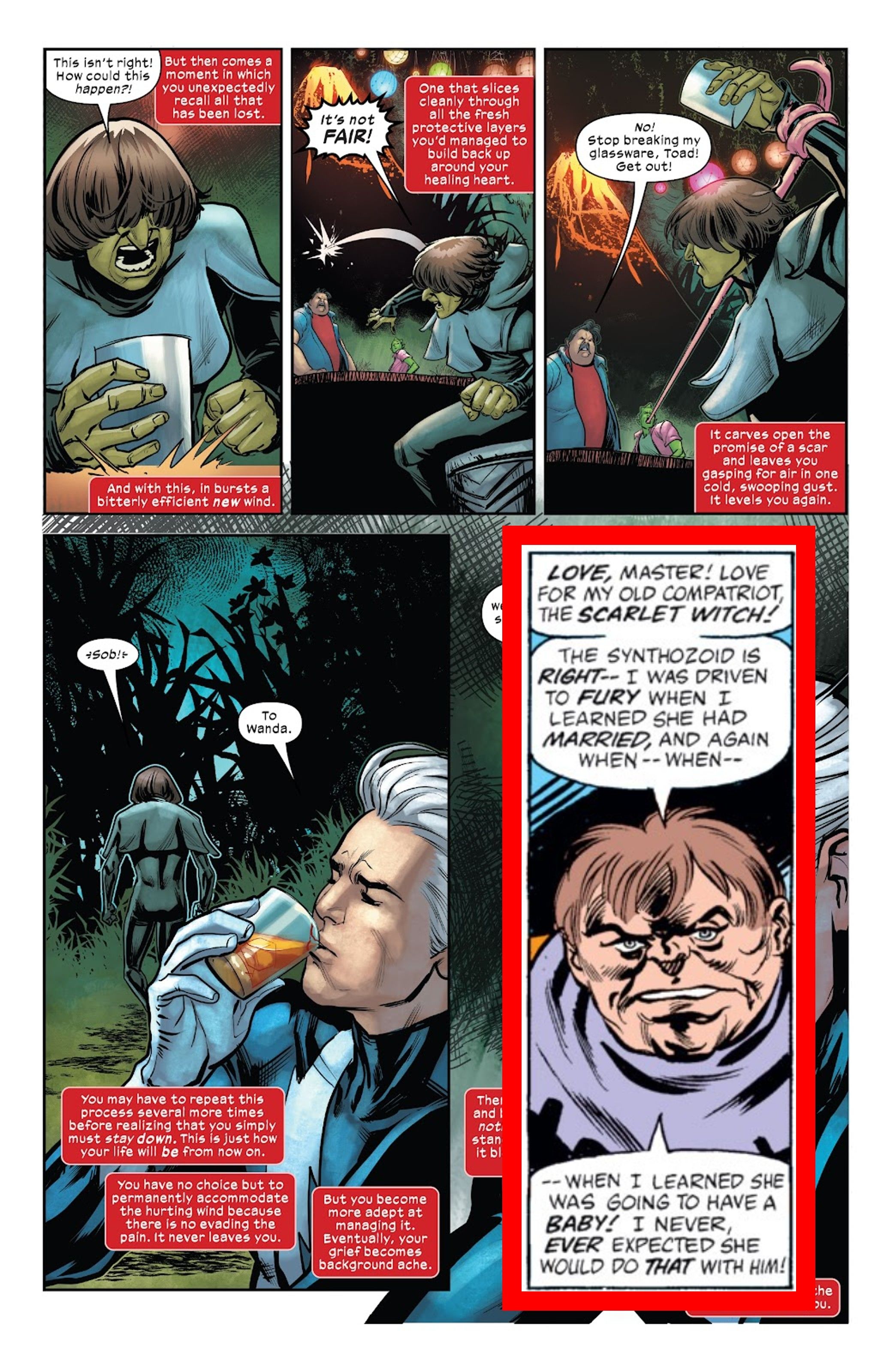 Scarlet Witch's First Crush is Still Obsessed With Her Decades Later