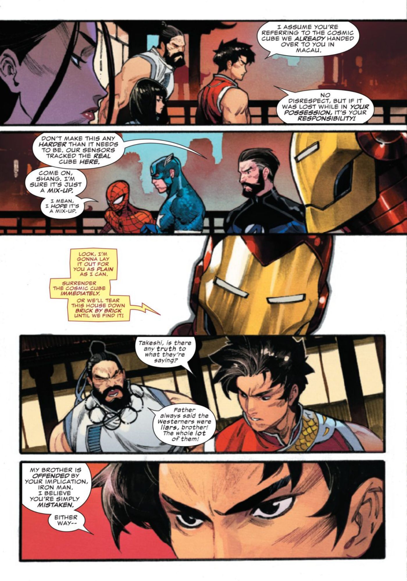 The Avengers Are Going To War With Shang-Chi