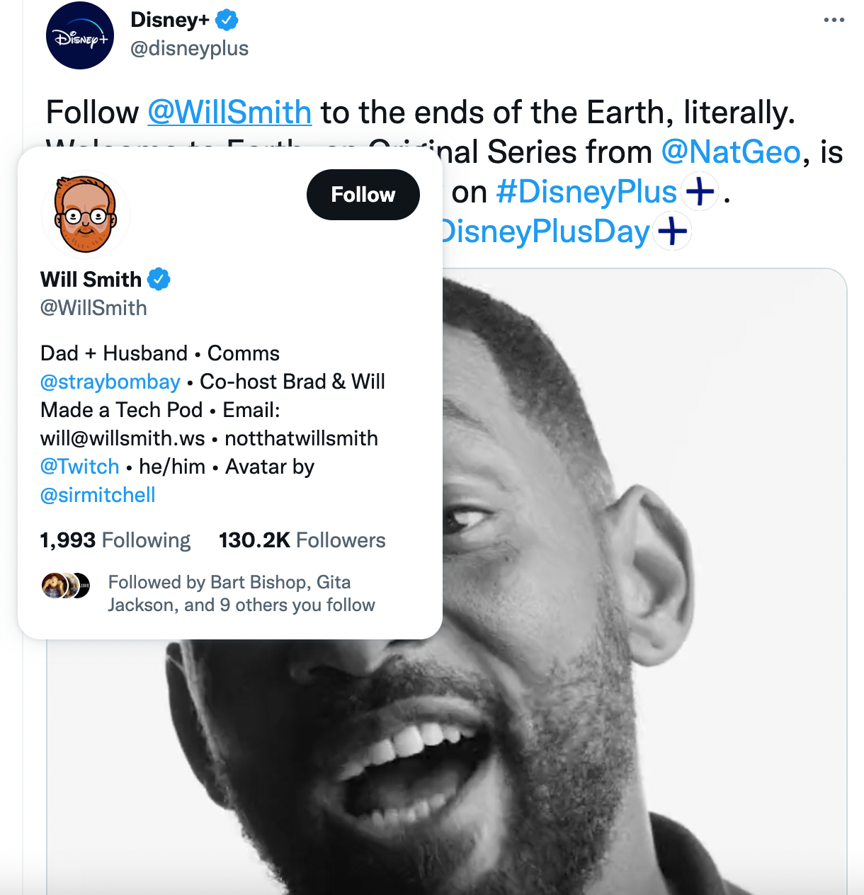 Disney+ Tags Wrong Will Smith In Tweet About His New Show
