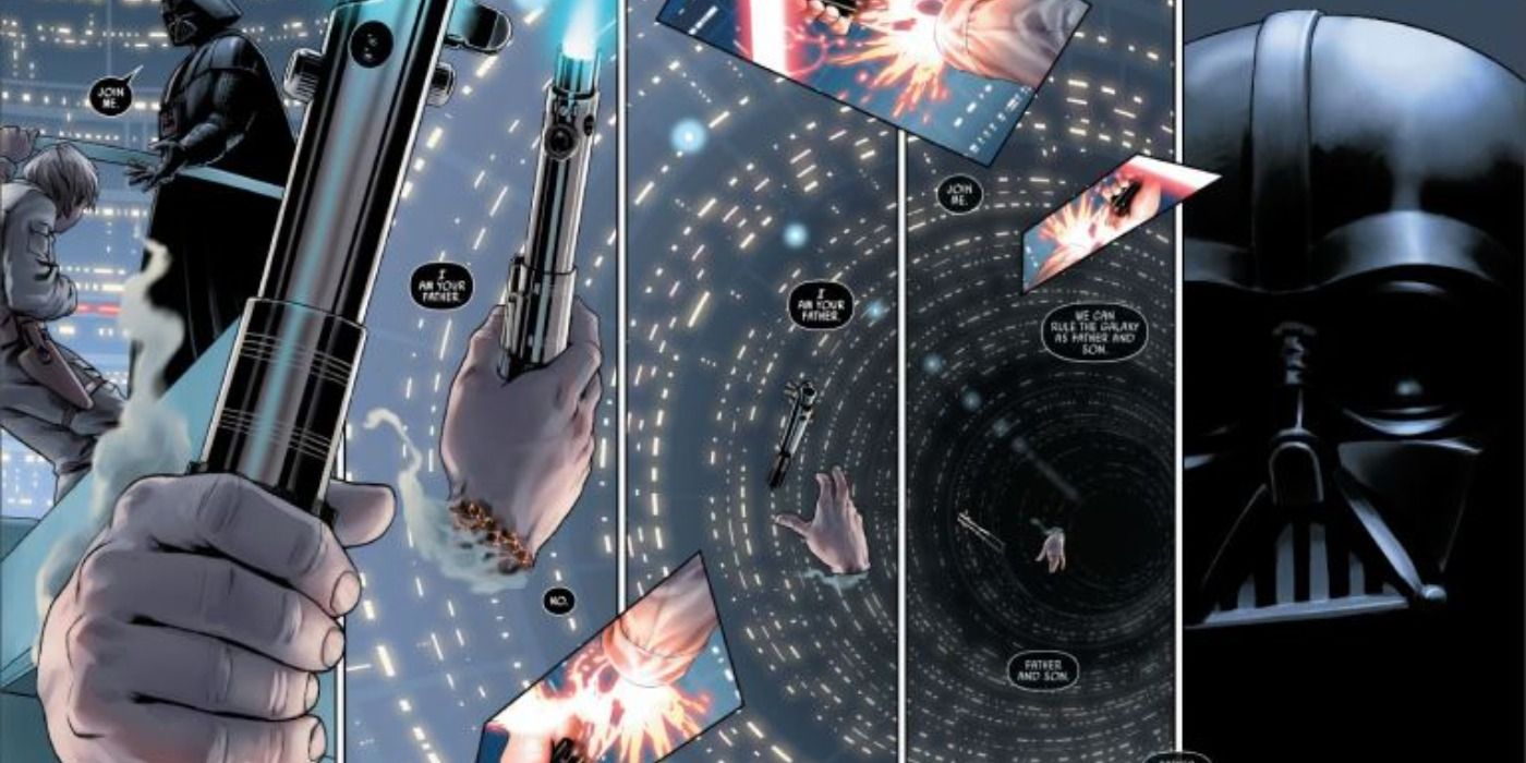 10 Most Iconic Luke Skywalker Panels In Star Wars Comics