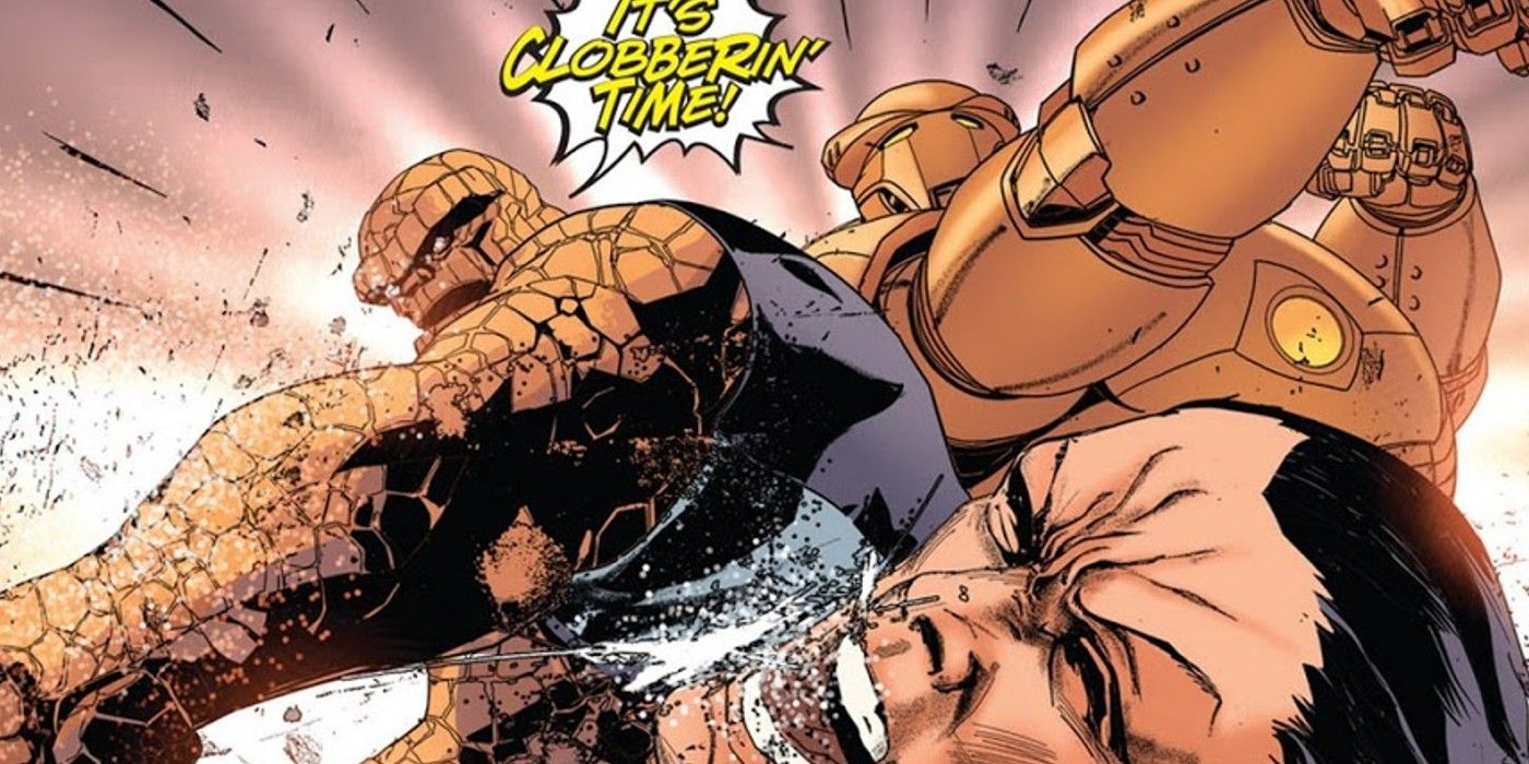 Thing's Ultimate Redesign Swapped His Rocks for Iron Man Armor