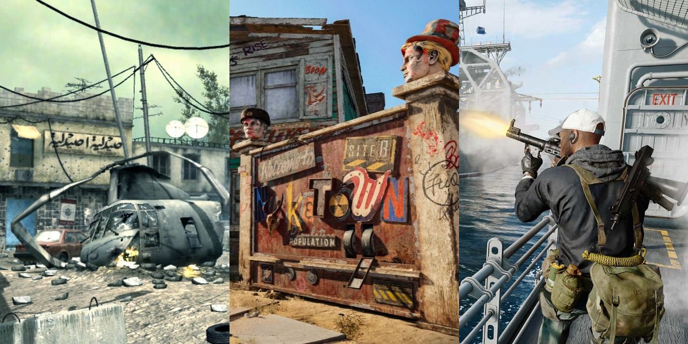The Best Multiplayer Map In Every Call of Duty Game (At Launch)