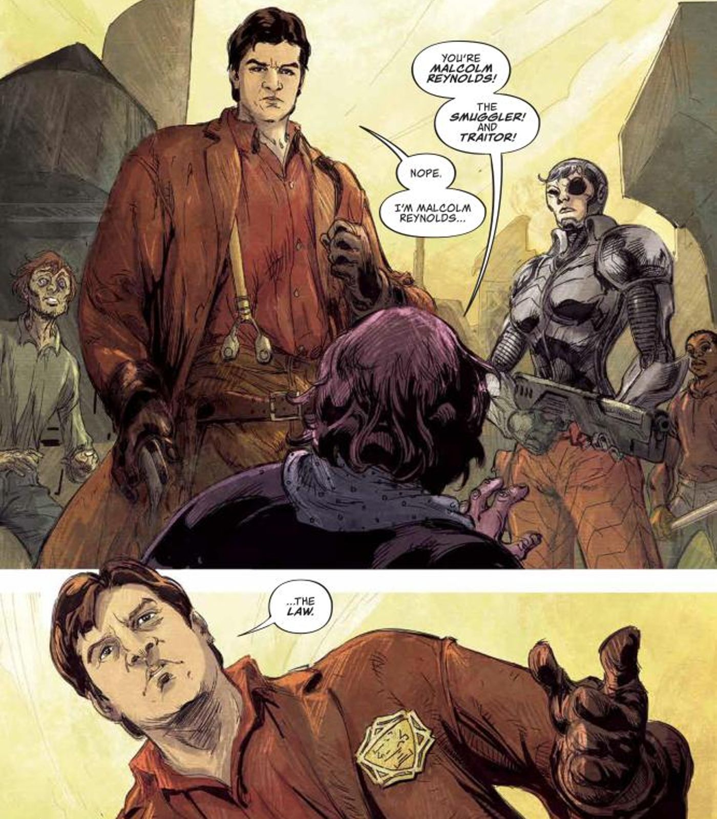 GOTG's Star-Lord vs Firefly's Mal: Who's the Better Space Outlaw?