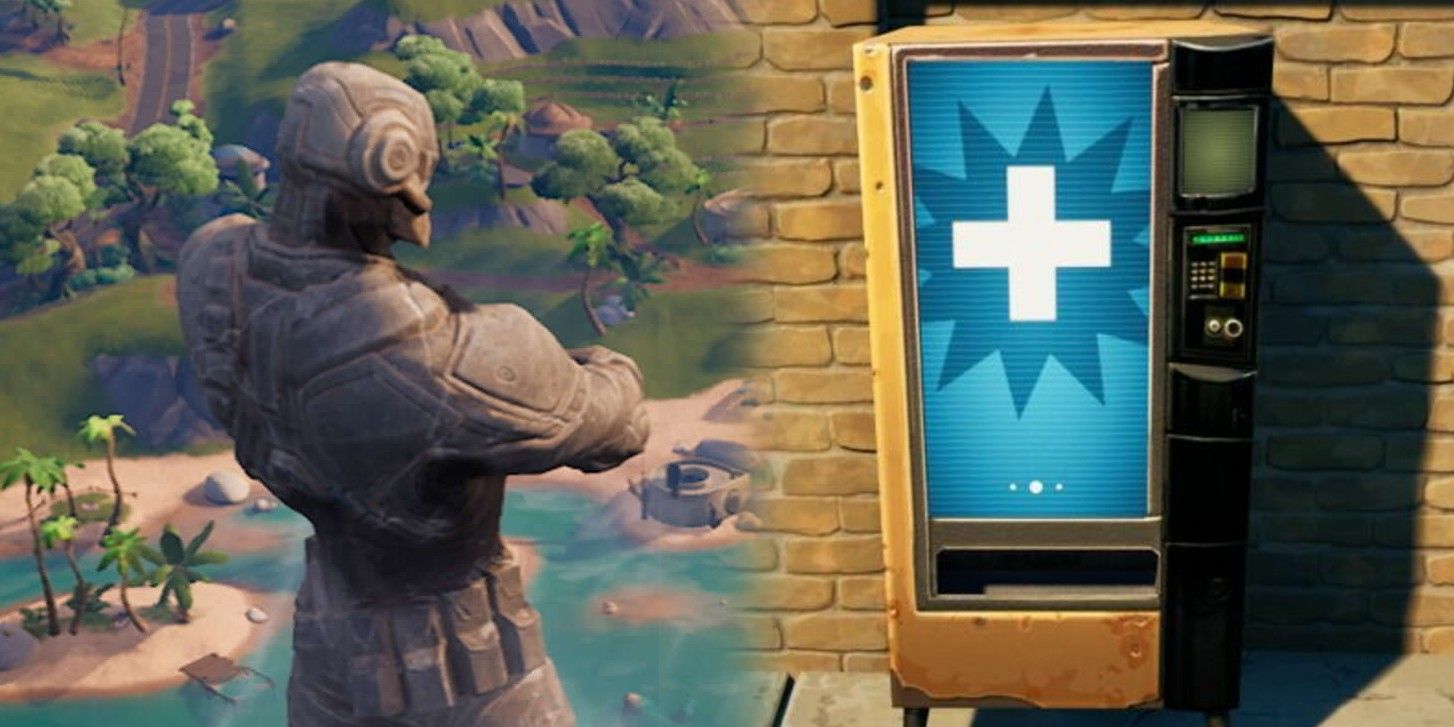 Fortnite Player Discovers Vending Machine Life Support Trick