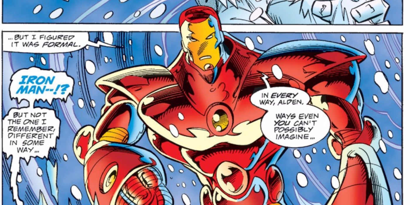 Iron Man Made His Goofiest Armor When He was Only a Teenager