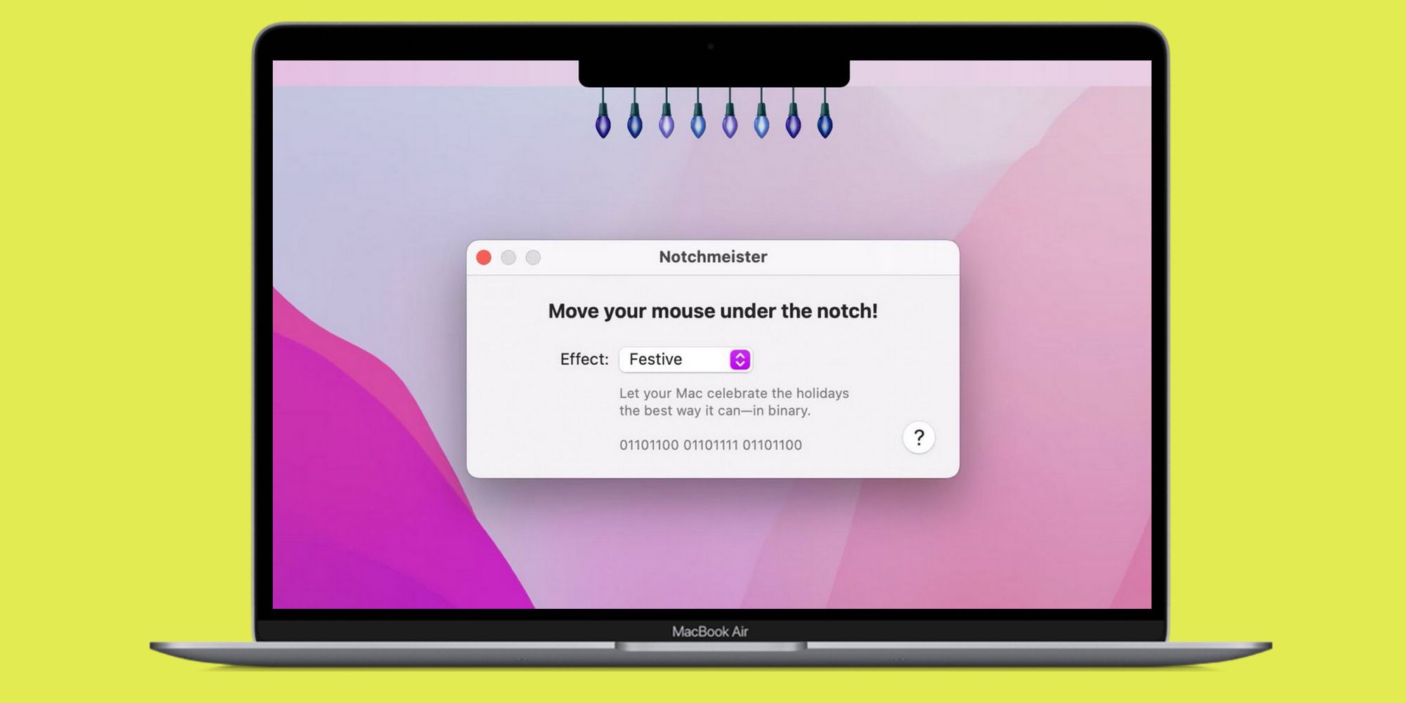 This App Brings A Jazzy Design Nirvana To Your MacBook’s Nasty Notch