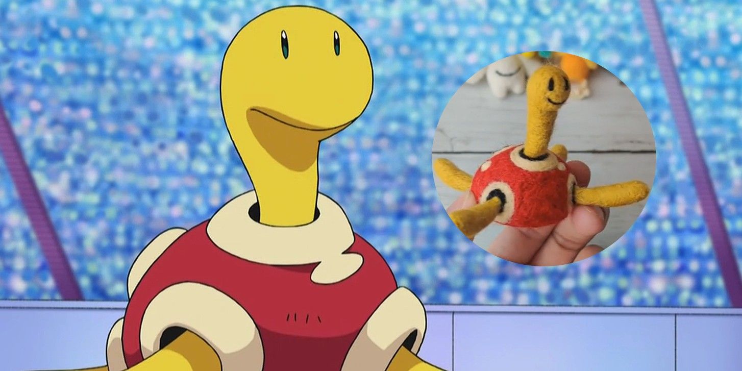 Pokémon Fan's Wool Shuckle Bears Striking Likeness To Real Rock-Type