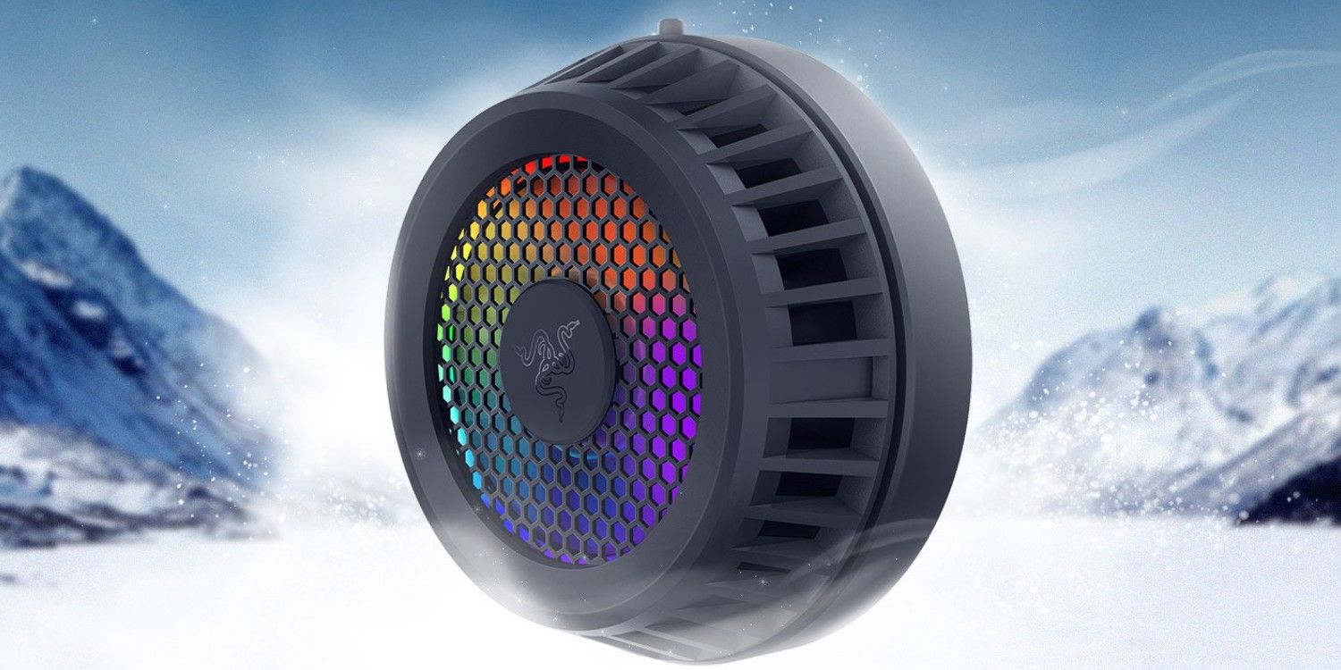 Razer's Stylish Chroma Cooling Fan Lets You Game On Your Phone For Longer