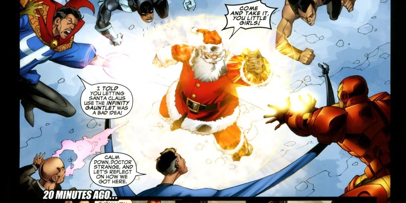 The Infinity Gauntlet Was More Dangerous With Santa Than Thanos