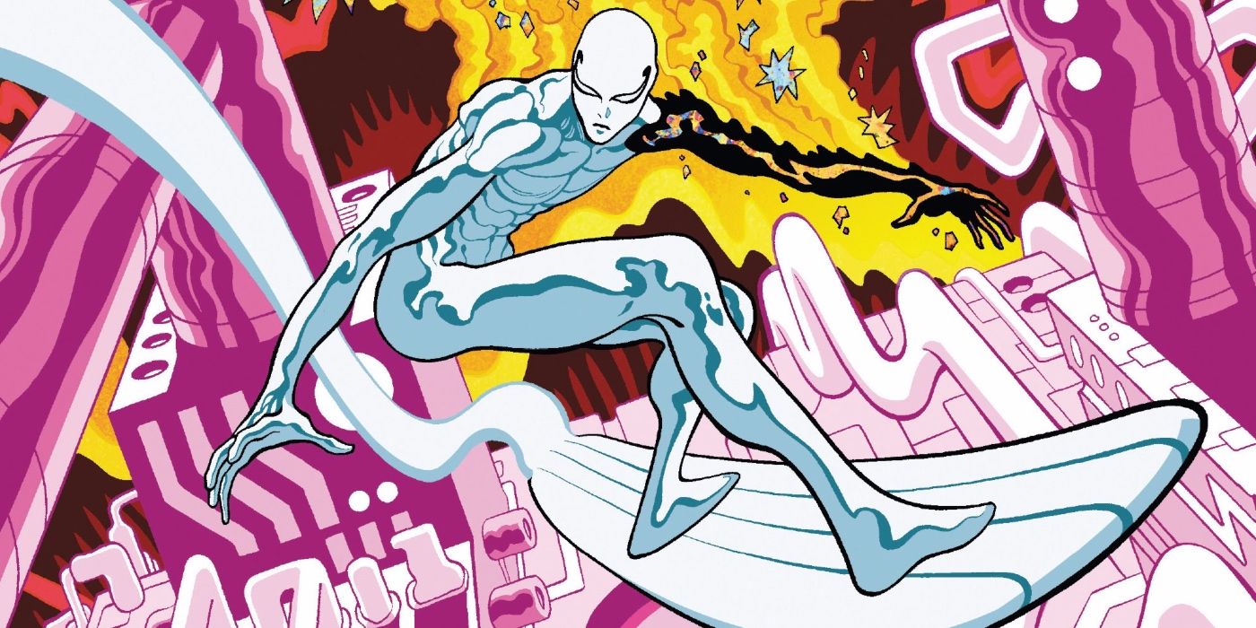 Silver Surfer Gets Jaw-Dropping Redesign in Recolor of Tradd Moore Art