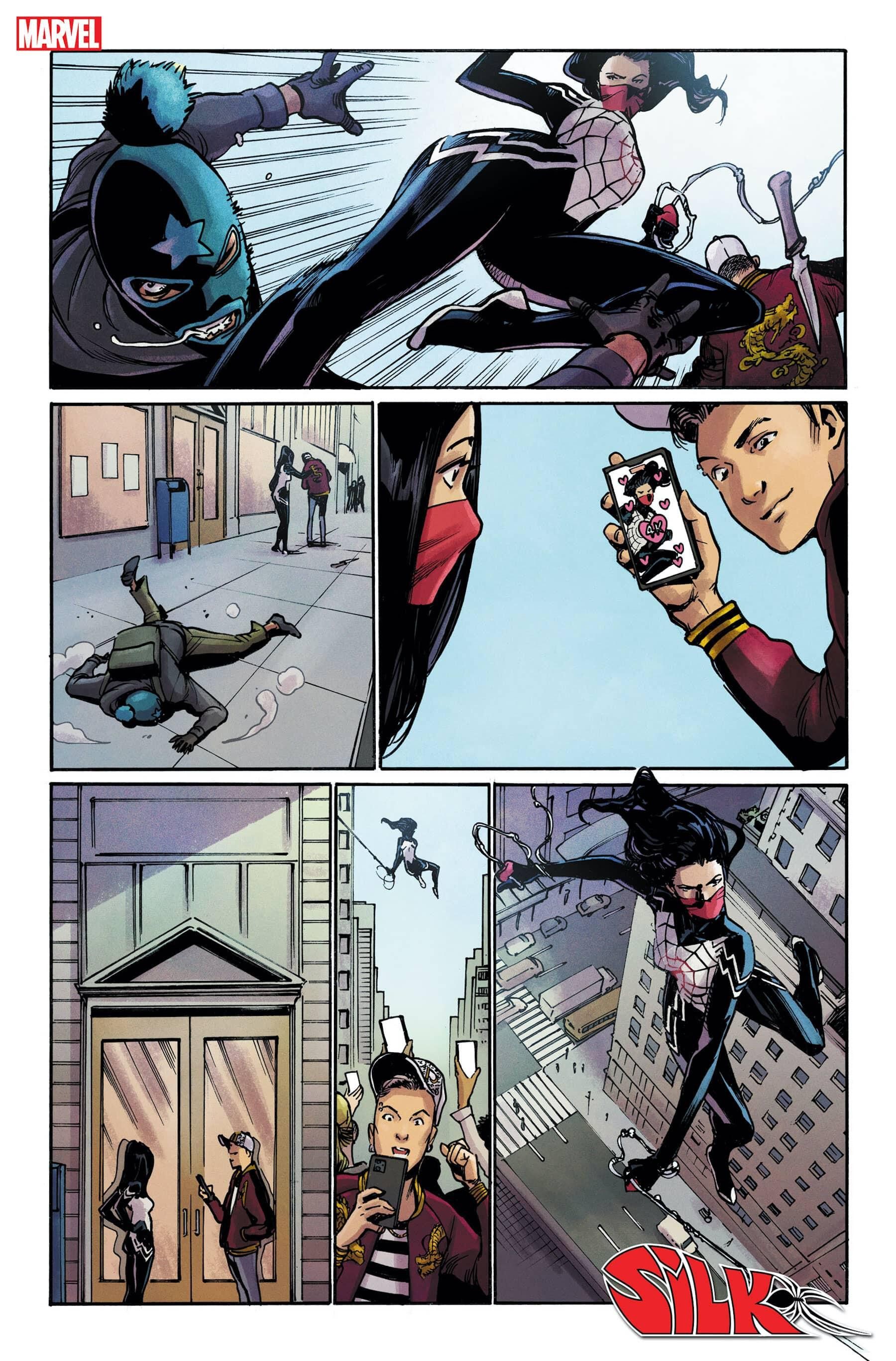 Marvel's Best Spider-Hero Returns In Silk #1 First Look