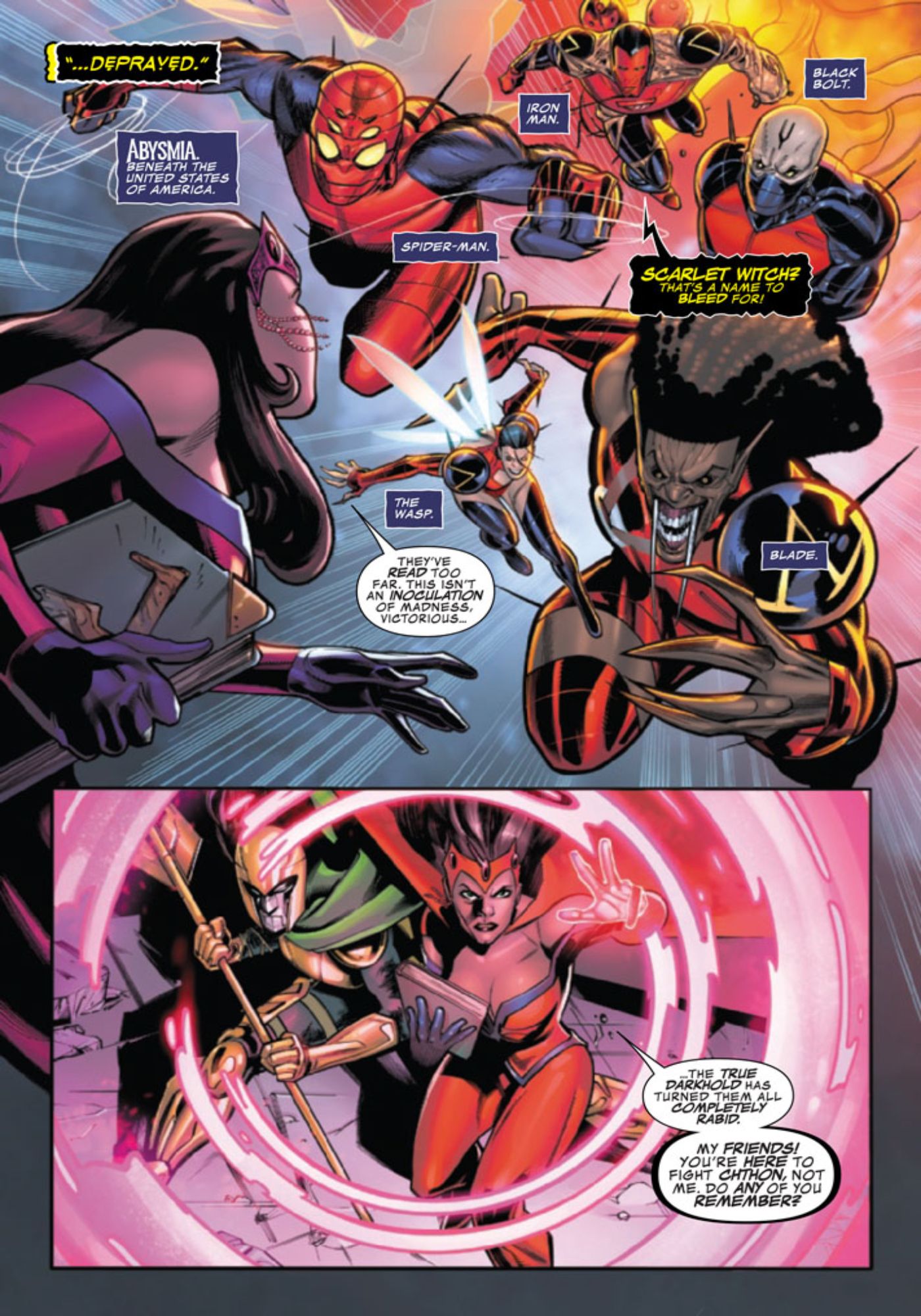 Scarlet Witch's Darkhold Plan For Marvel Heroes Is Falling Apart