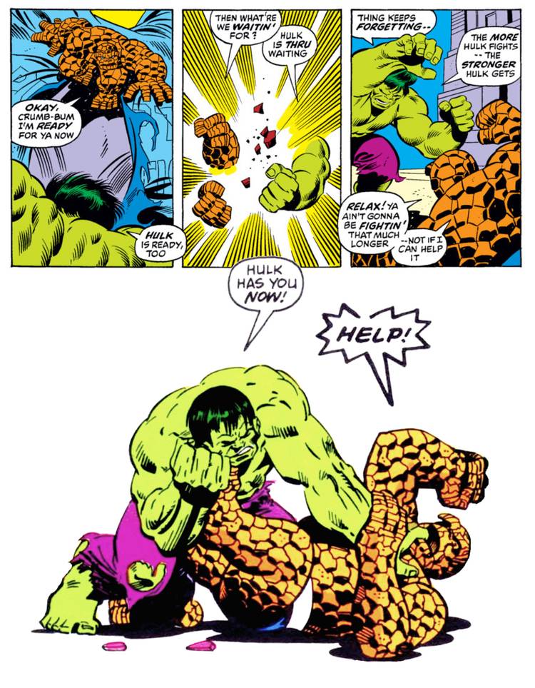 Marvel's Hulk vs Thing: Who Won More of Their Comic Battles