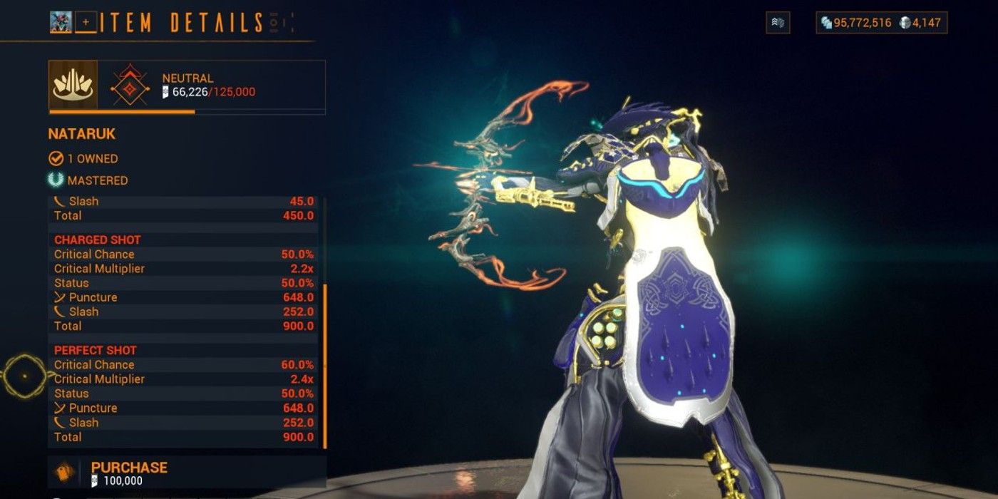 Warframe: How to Unlock The Nataruk Bow