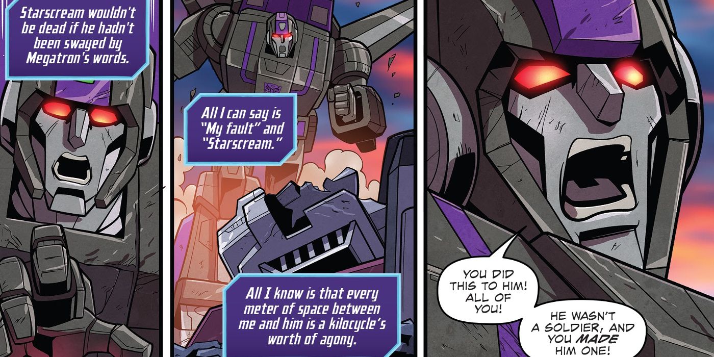 Transformers Reveals The Secret To How Starscream Can Dominate Megatron