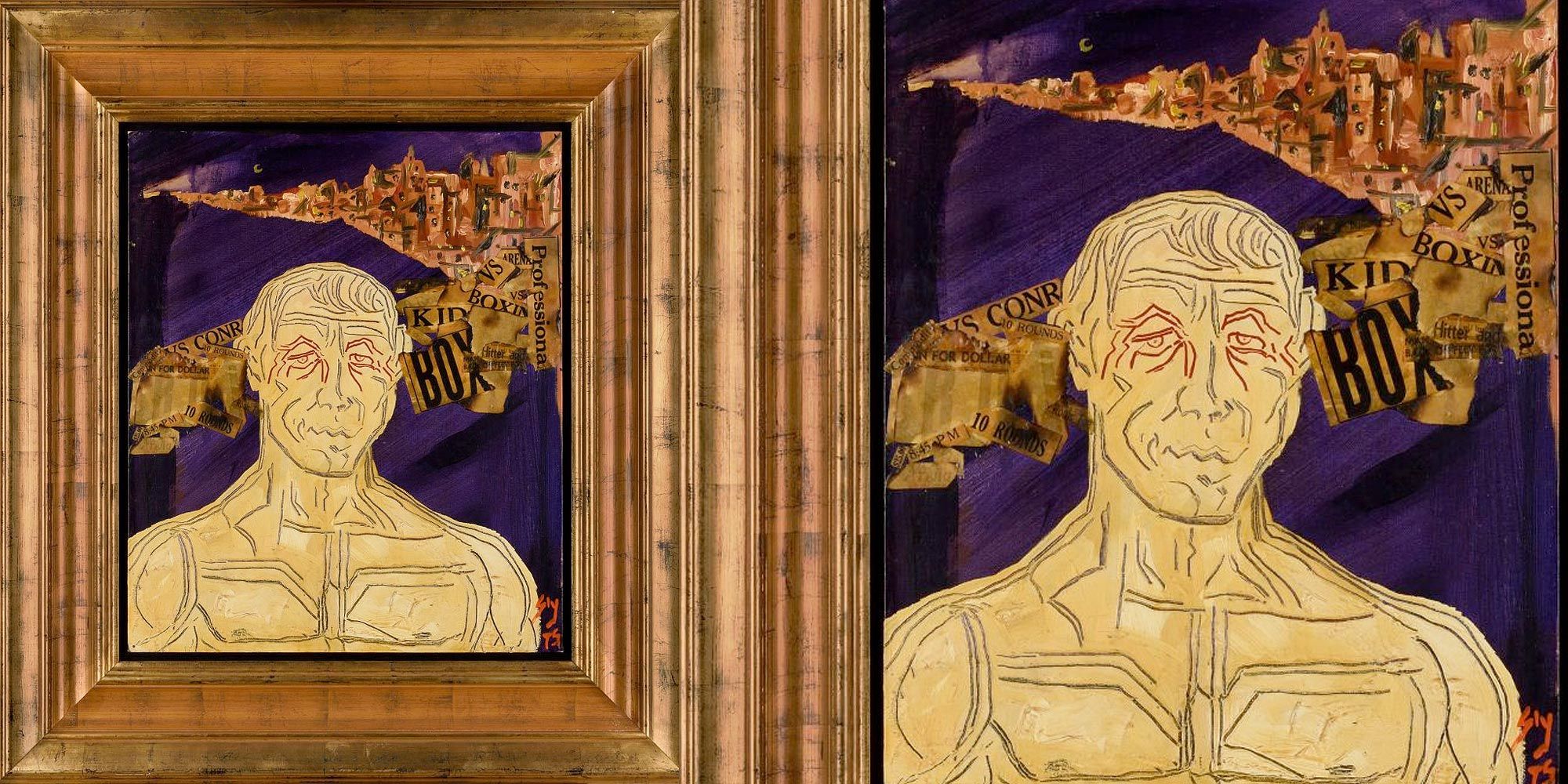 Sylvester Stallone Explains Rocky Painting He Made BEFORE Original Movie