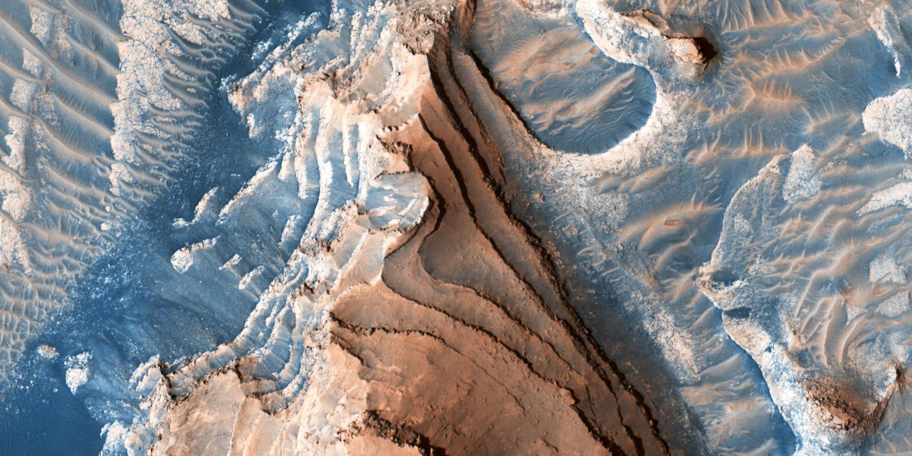 Extreme Weather And Sand Storms Emptied The Oceans Of Mars