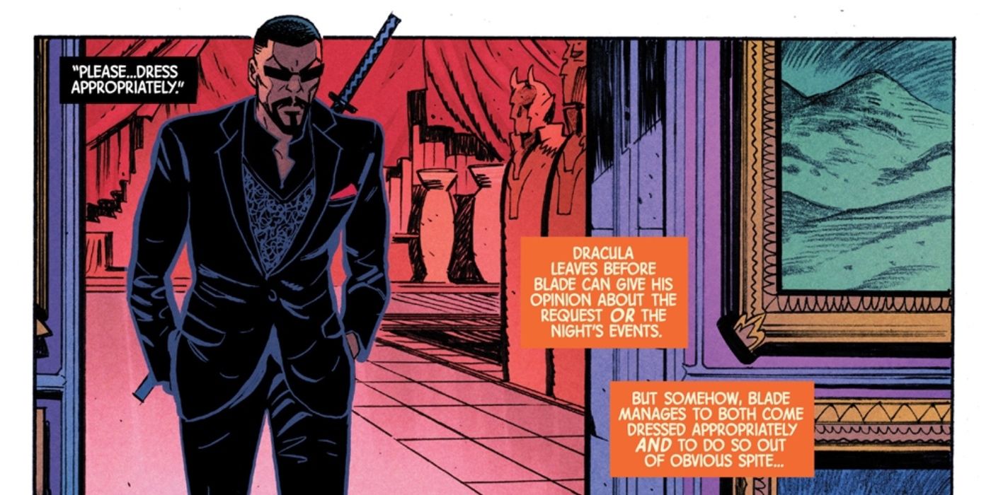 Blade Finally Gets a Costume Cooler Than His Leather Trench Coat