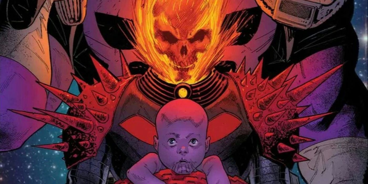 Cosmic Ghost Rider Gives Bleak Parenting Advice In Hilarious Fan Art