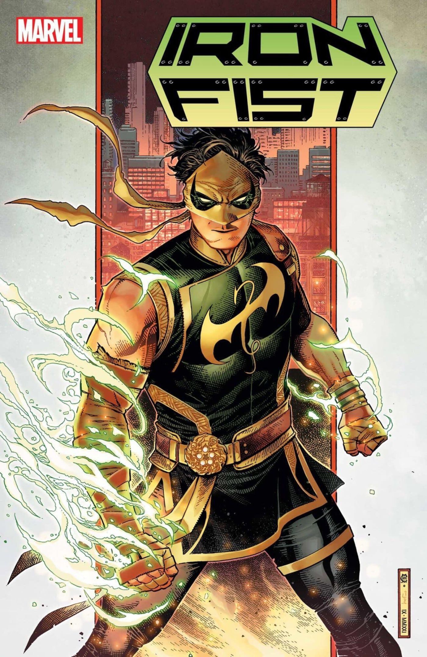New Iron Fist Showcases His Mysterious Powers in Marvel Cover Art