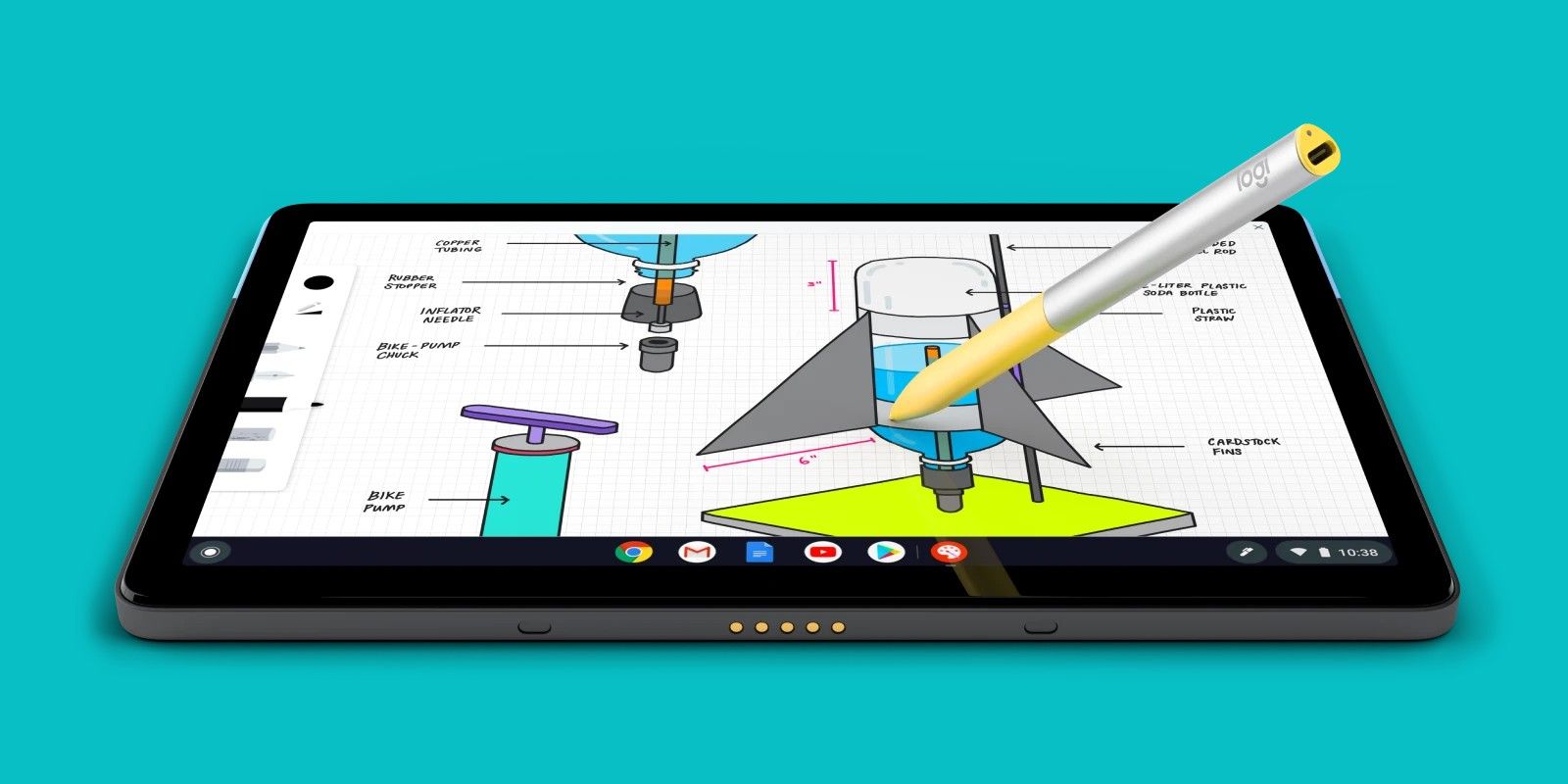 Logitech's New Pen Is Durable And Works With Chromebooks