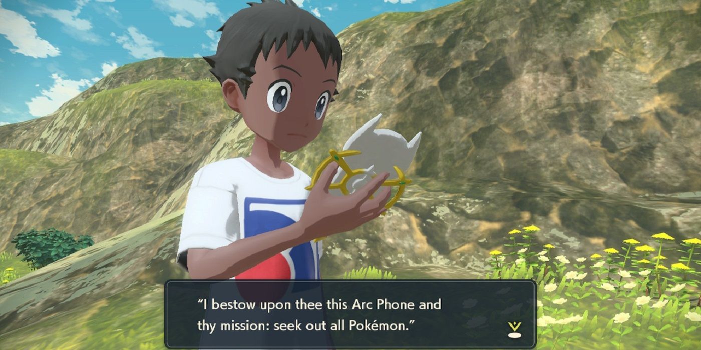 What Region Pokémon Legends: Arceus' Main Character Is From