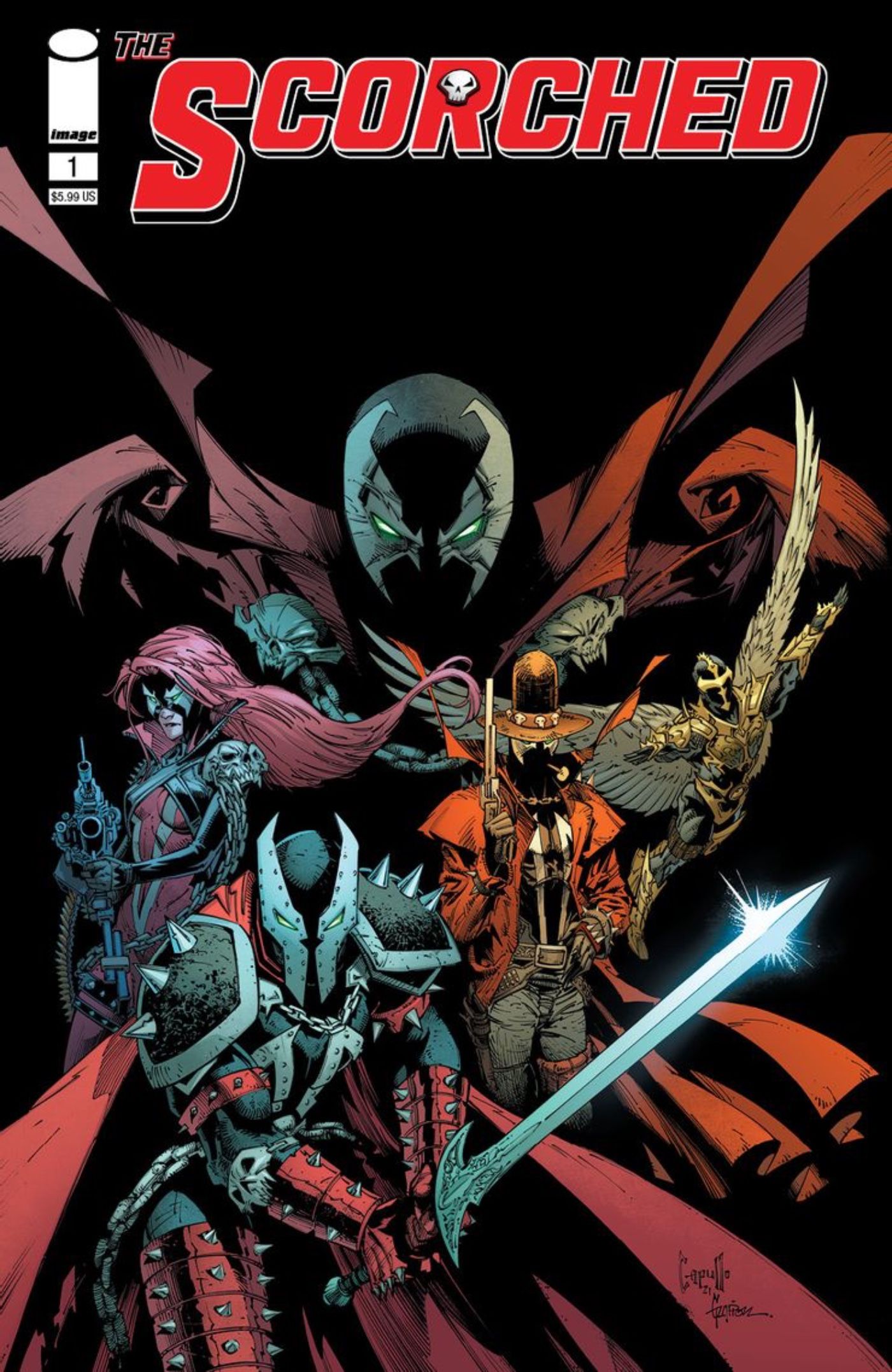 Spawn's New Team Book The Scorched Breaks Another Sales Record