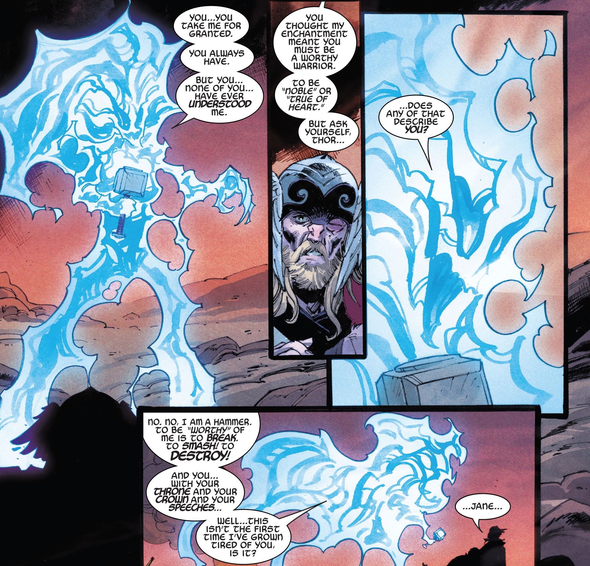 Thor Learns The Secret of What 'Worthy' of Mjolnir Actually Means