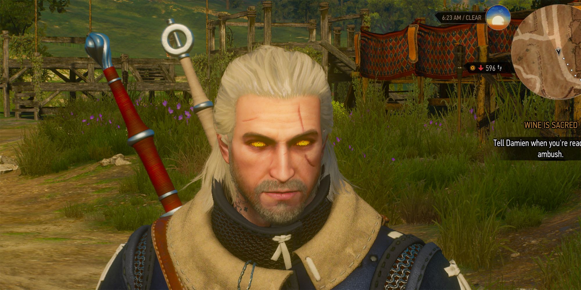 The Witcher 3 Mod Gives Geralt Eyes Inspired By Naruto