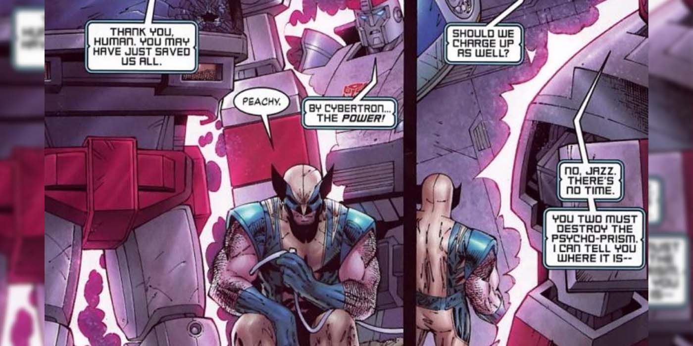 Wolverine's Blood Made the Transformers Even More Powerful