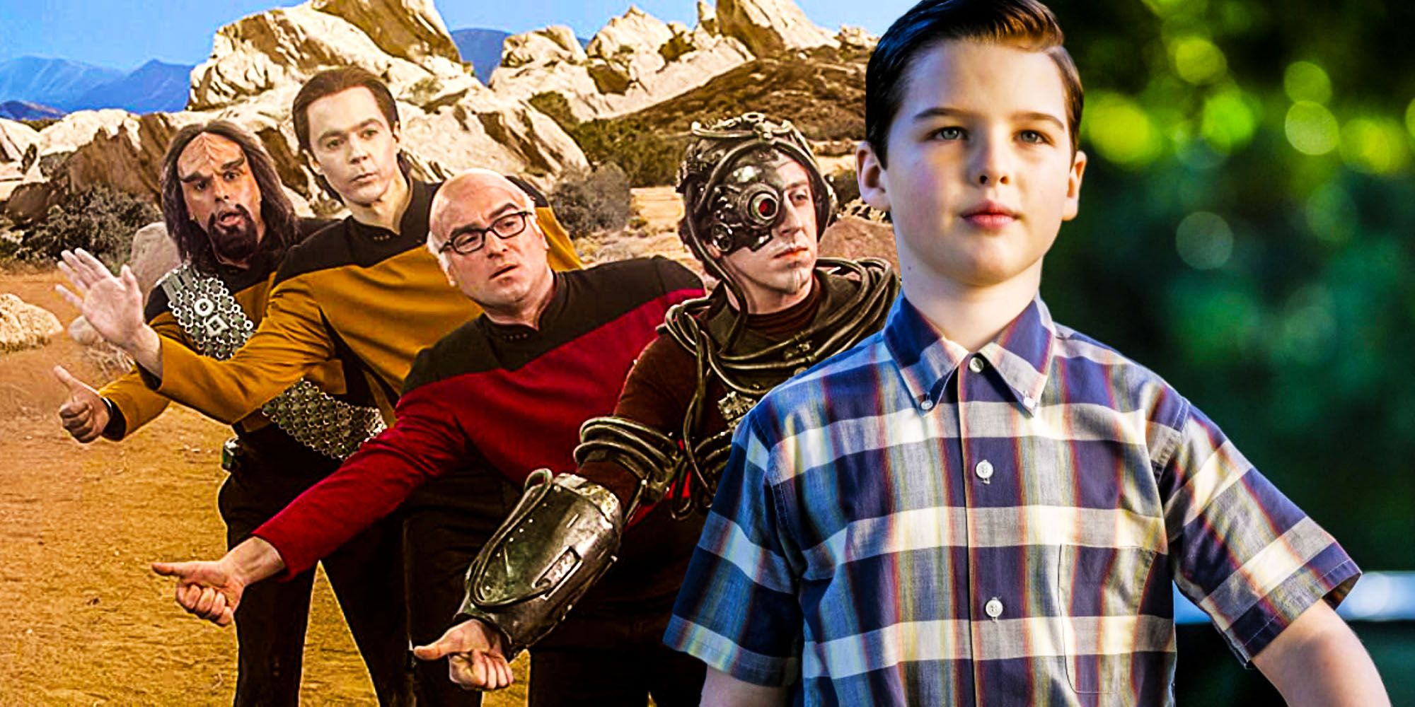 Young Sheldon Hints Sheldon Broke His Big Star Trek Rule For Leonard