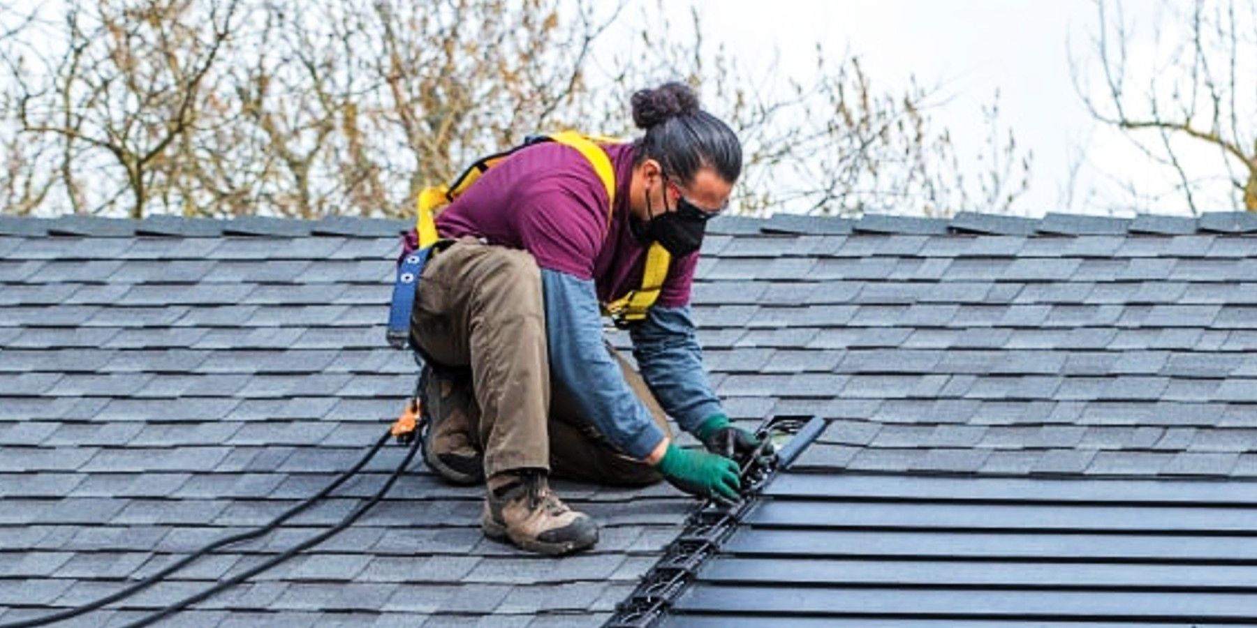 New Solar Roof Technology Works As A Shingle, Cheap And Simple To Install