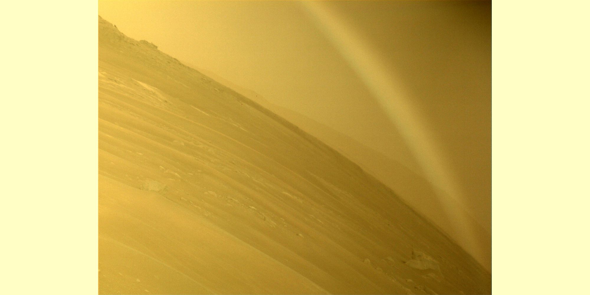 It Looks Like Perseverance Just Found A Mars 'Rainbow' On The Red Planet