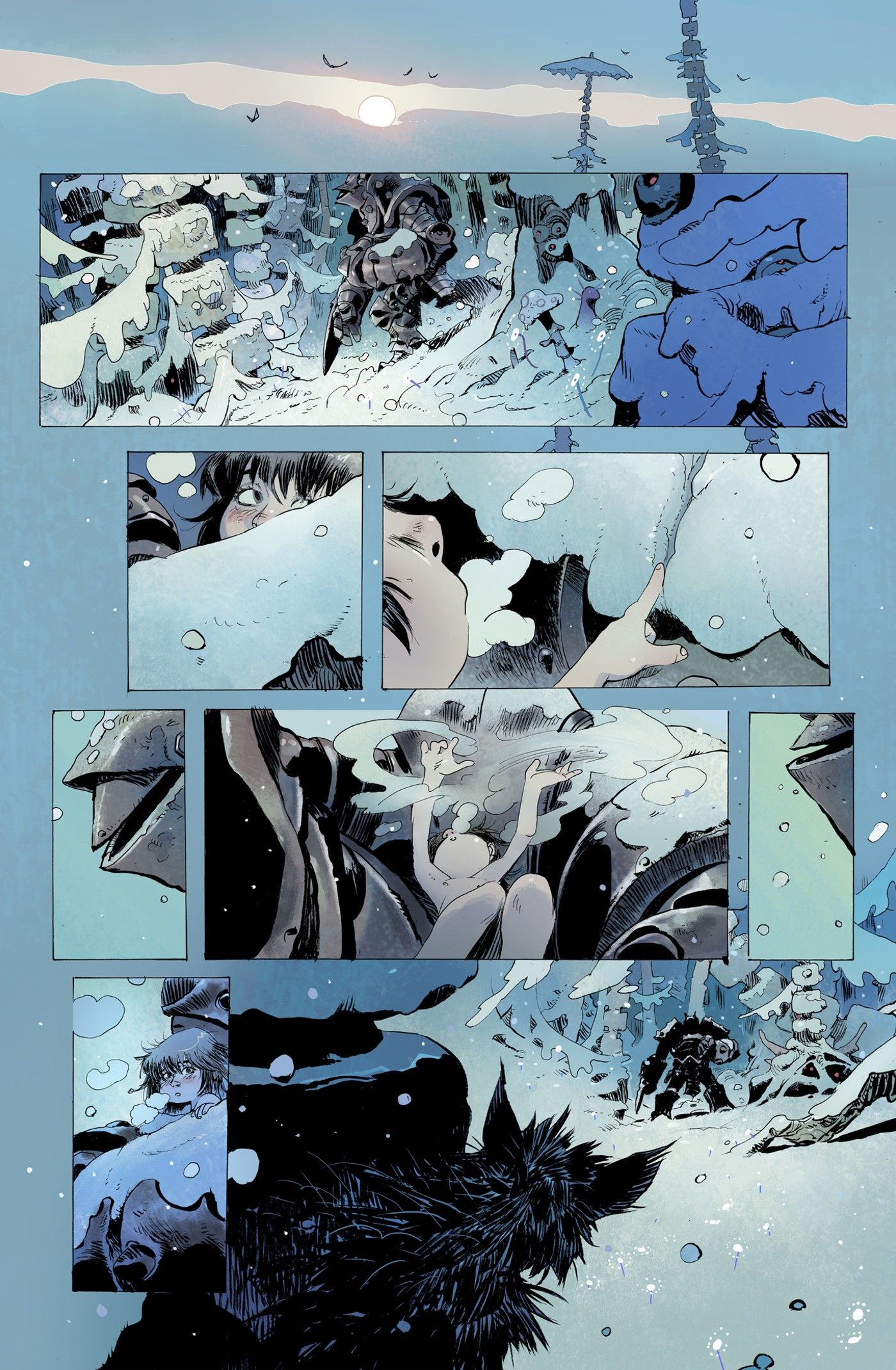 Step By Bloody Step Is Image Comics New, Wordless Epic (Exclusive Preview)