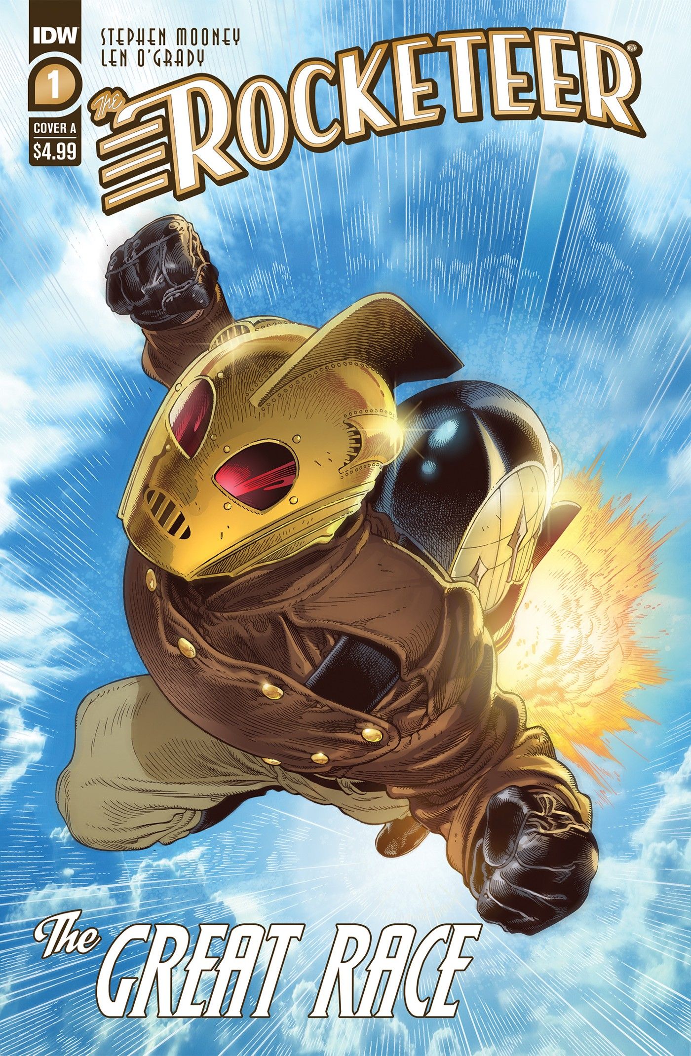 The Rocketeer Blasts Off in New Comic Miniseries The Great Race