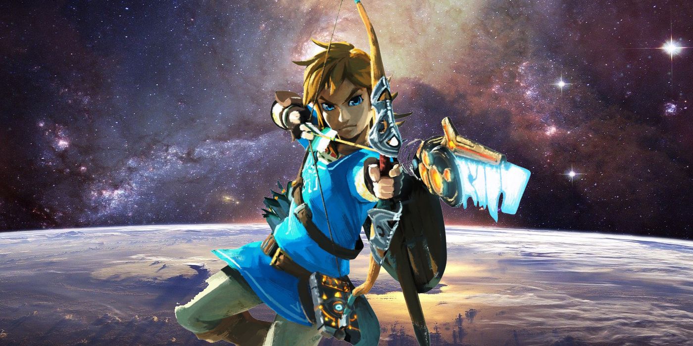 Botw Player Reaches Outer Space After Blowing Up Link 70k Times