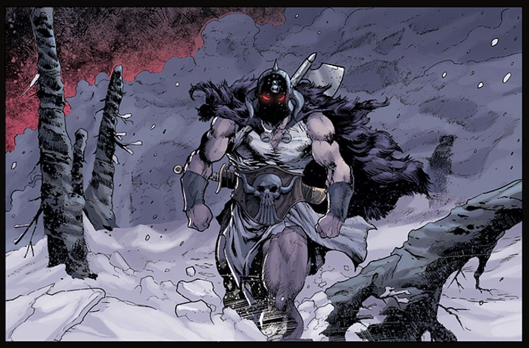 Exclusive: Incendium and Frazetta Girls Reveal New Death Dealer Comic