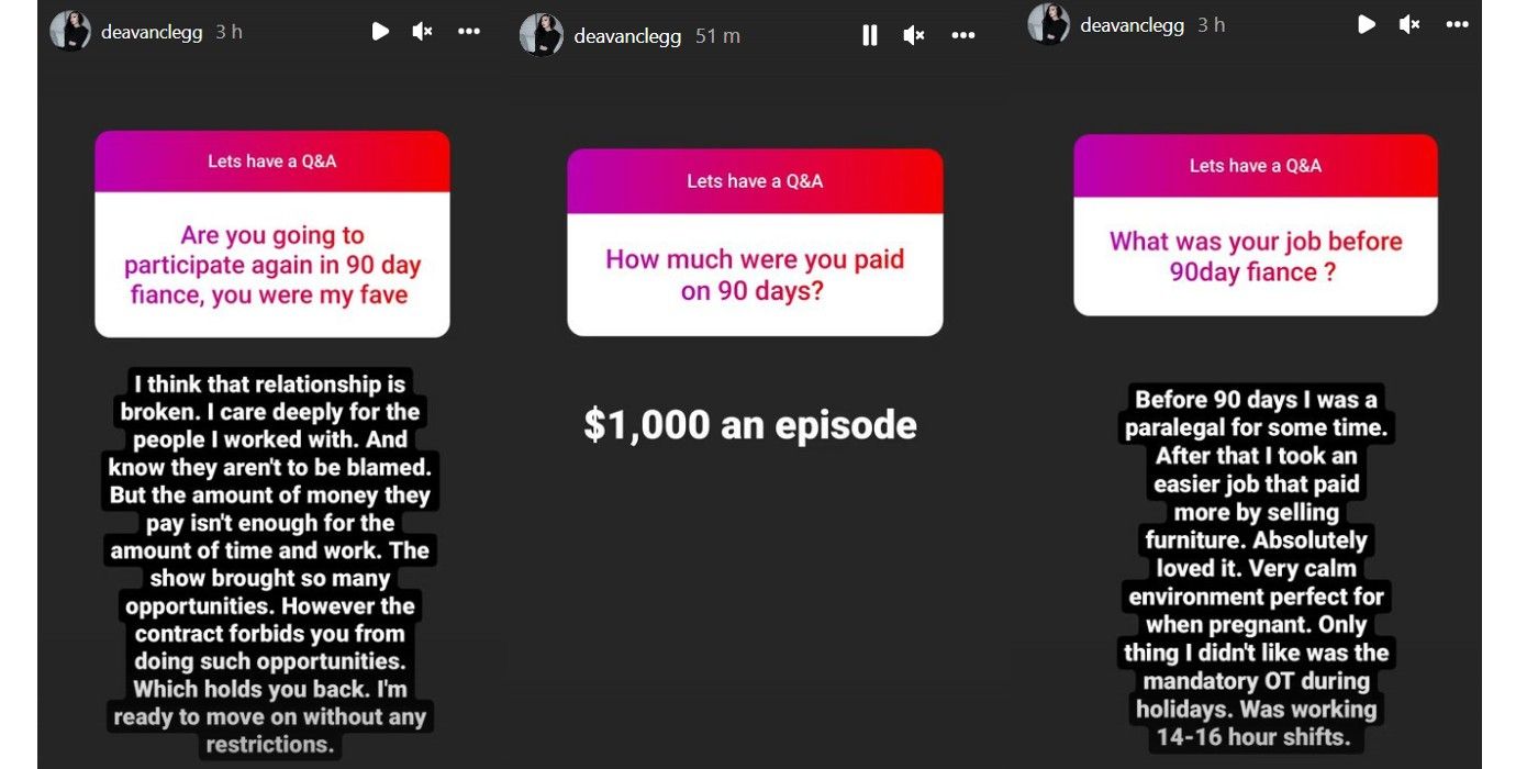 90 Day Fiancé: Deavan Talks Alleged Cast Salary & Why She Won’t Return