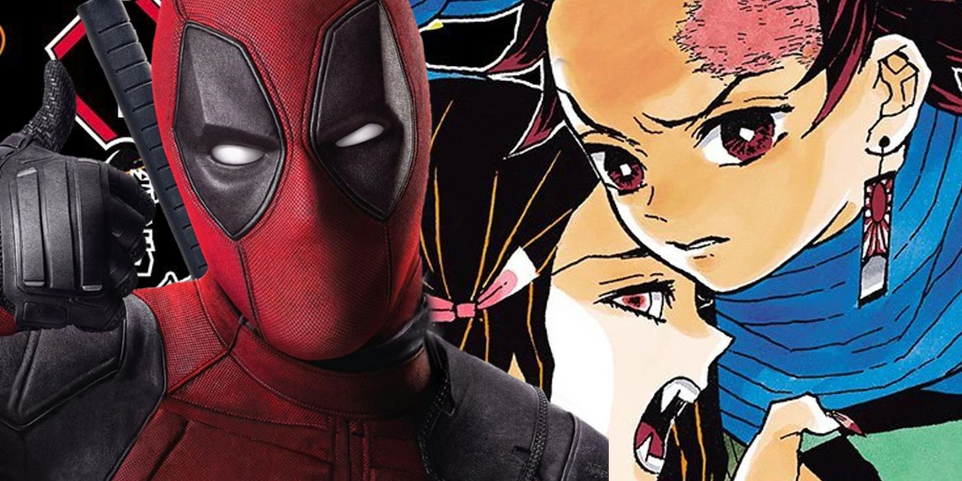 Deadpool Just Made Demon's Slayer's Most Iconic Manga Cover Hilarious