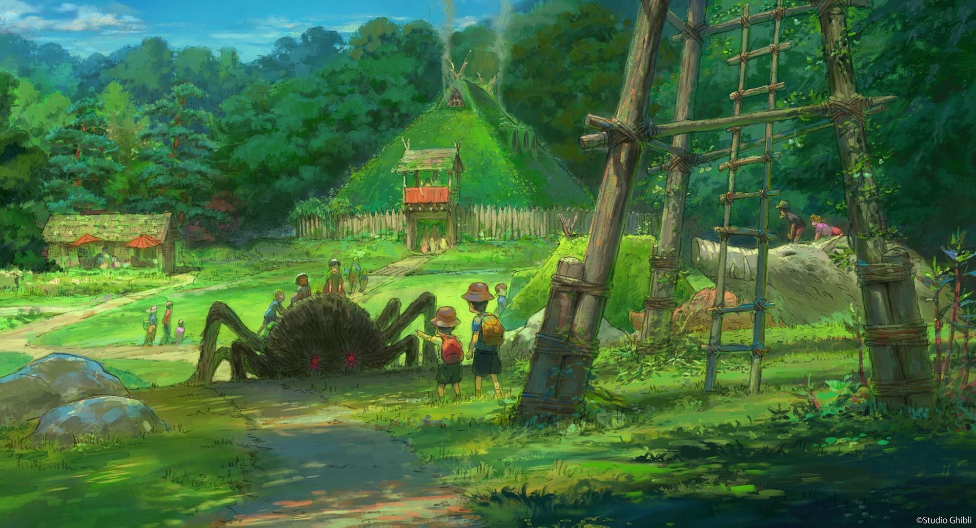 Studio Ghibli Theme Park Images & Art Reveal First Look At Attractions