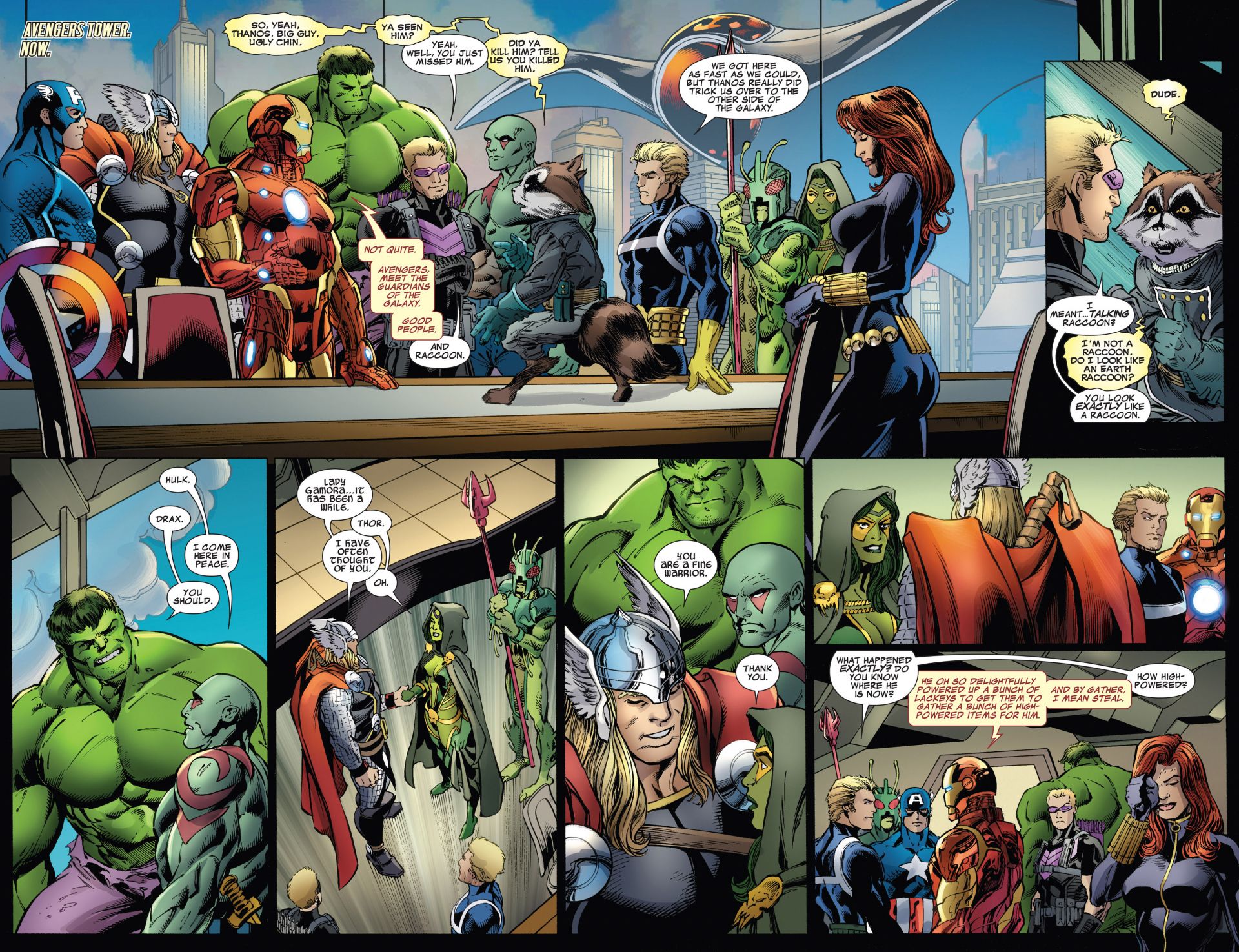 Guardians of the Galaxy vs. The Avengers: Who Would Win a Comic Fight?