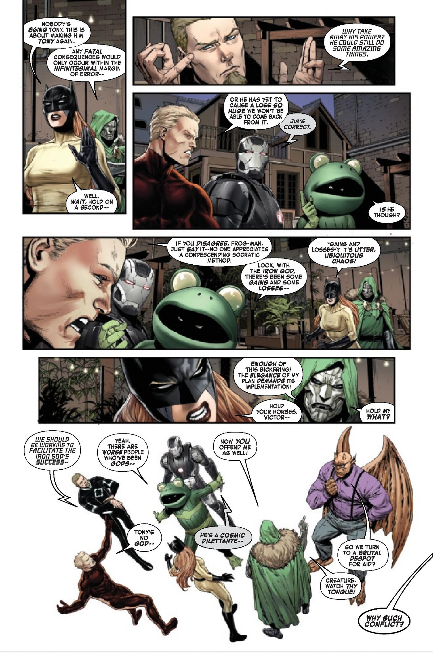 Doctor Doom Is Smarter Than Iron Man, Marvel Confirms