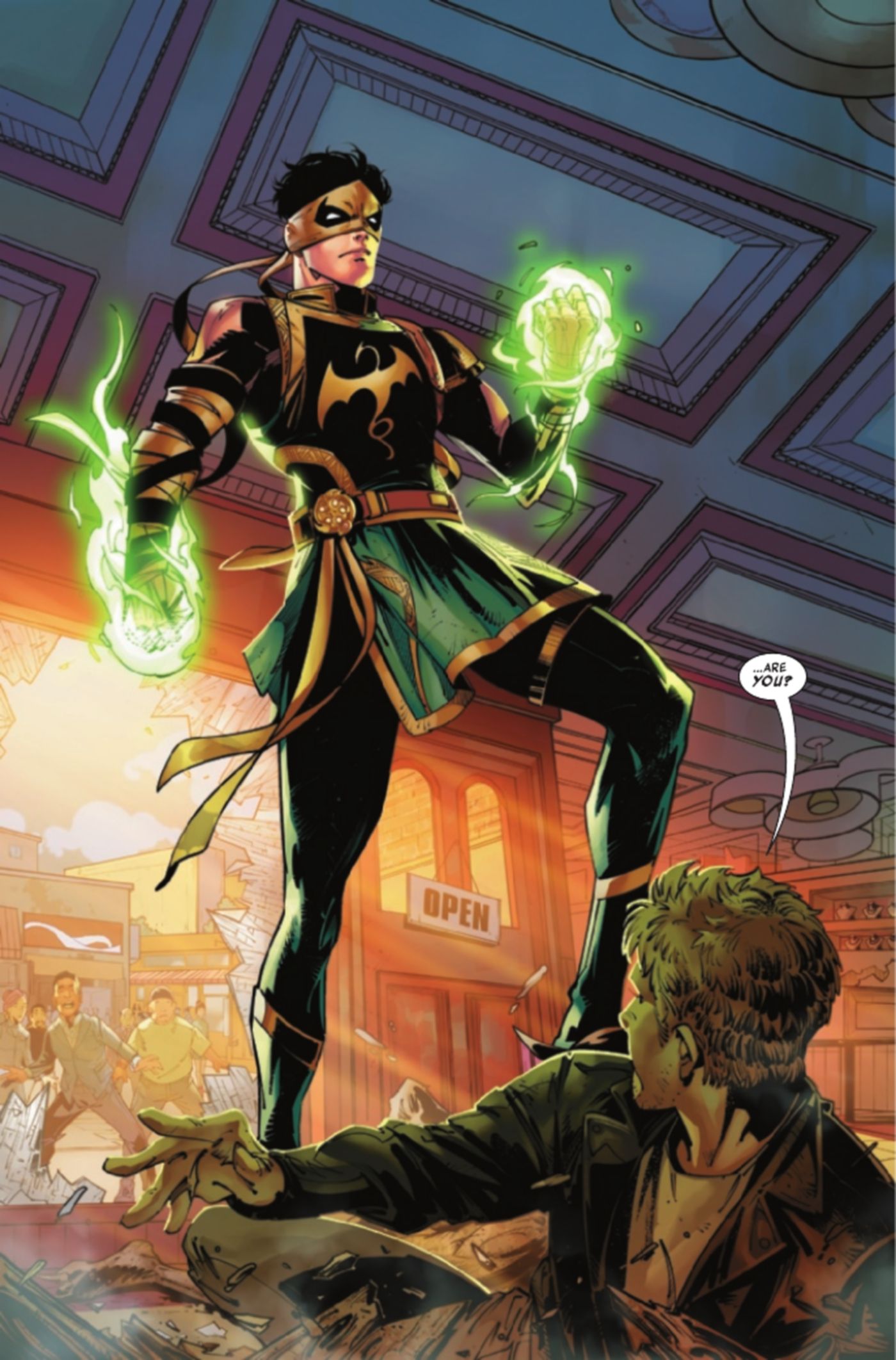 Marvel's New Iron Fist Is Already Getting Trolled By the Original