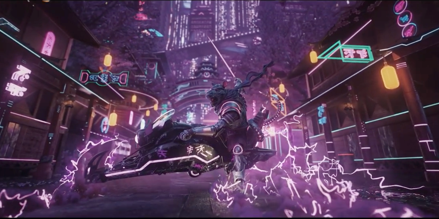 MTG Kamigawa: Neon Dynasty Trailer Is A Cyberpunk Fantasy