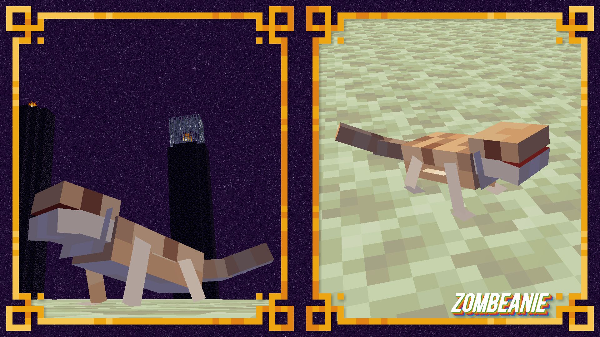 Minecraft Player Replaces Ender Dragon With Very Cute Bearded Dragon