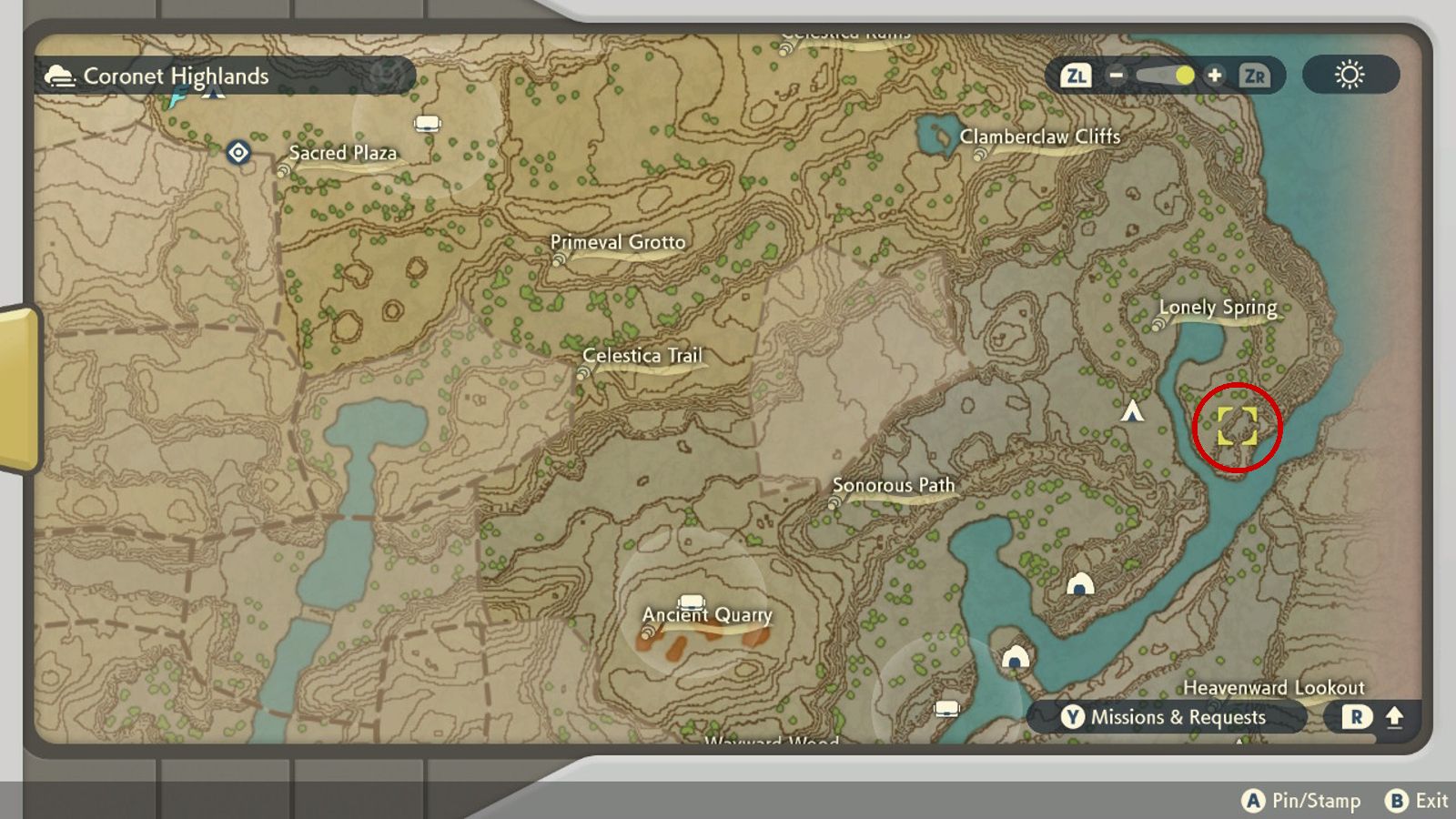 Pokémon Legends: Arceus: All Gone Astray Wanda Locations