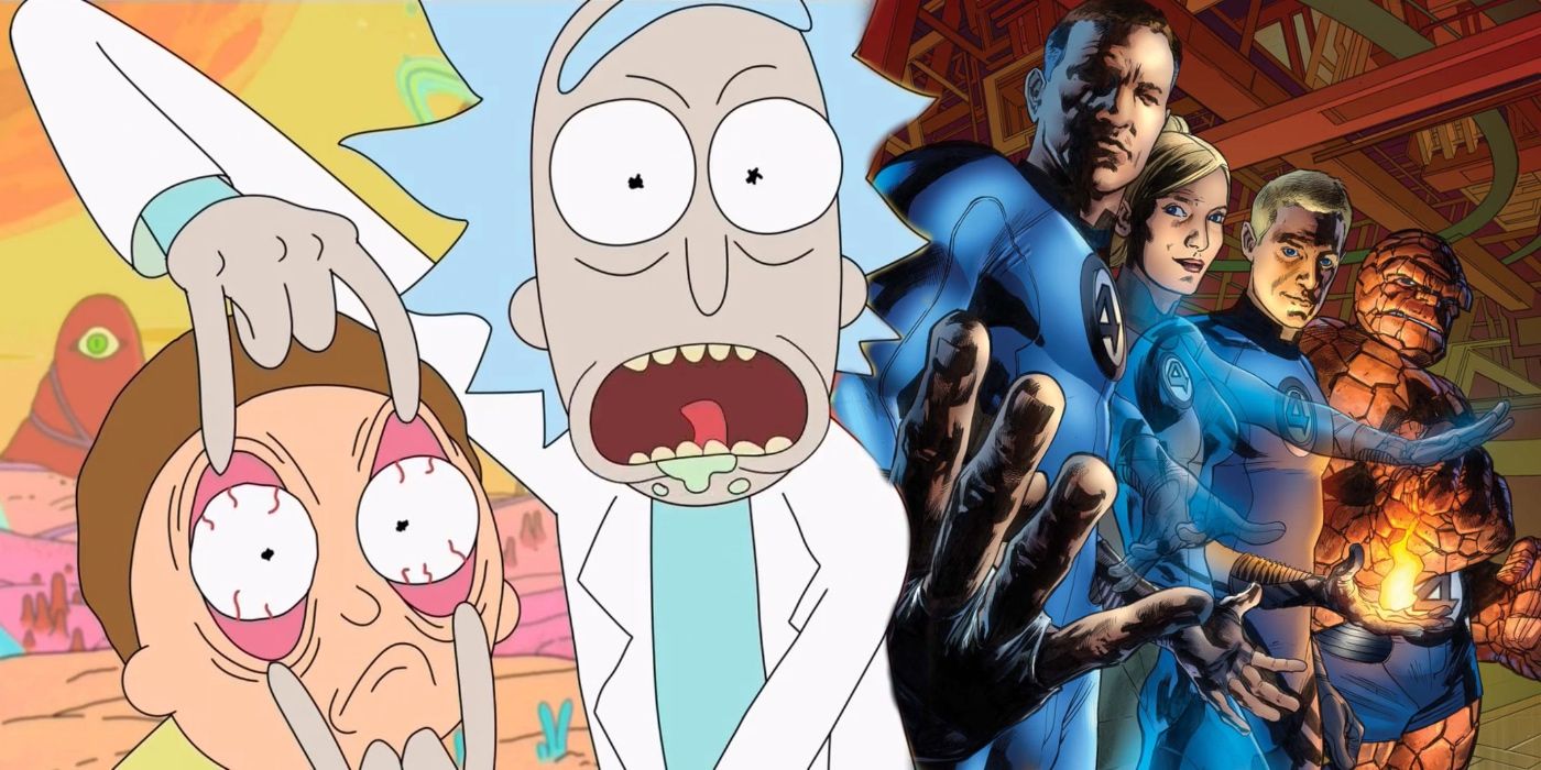 The Fantastic Four Pays A Subtle Tribute To Rick and Morty