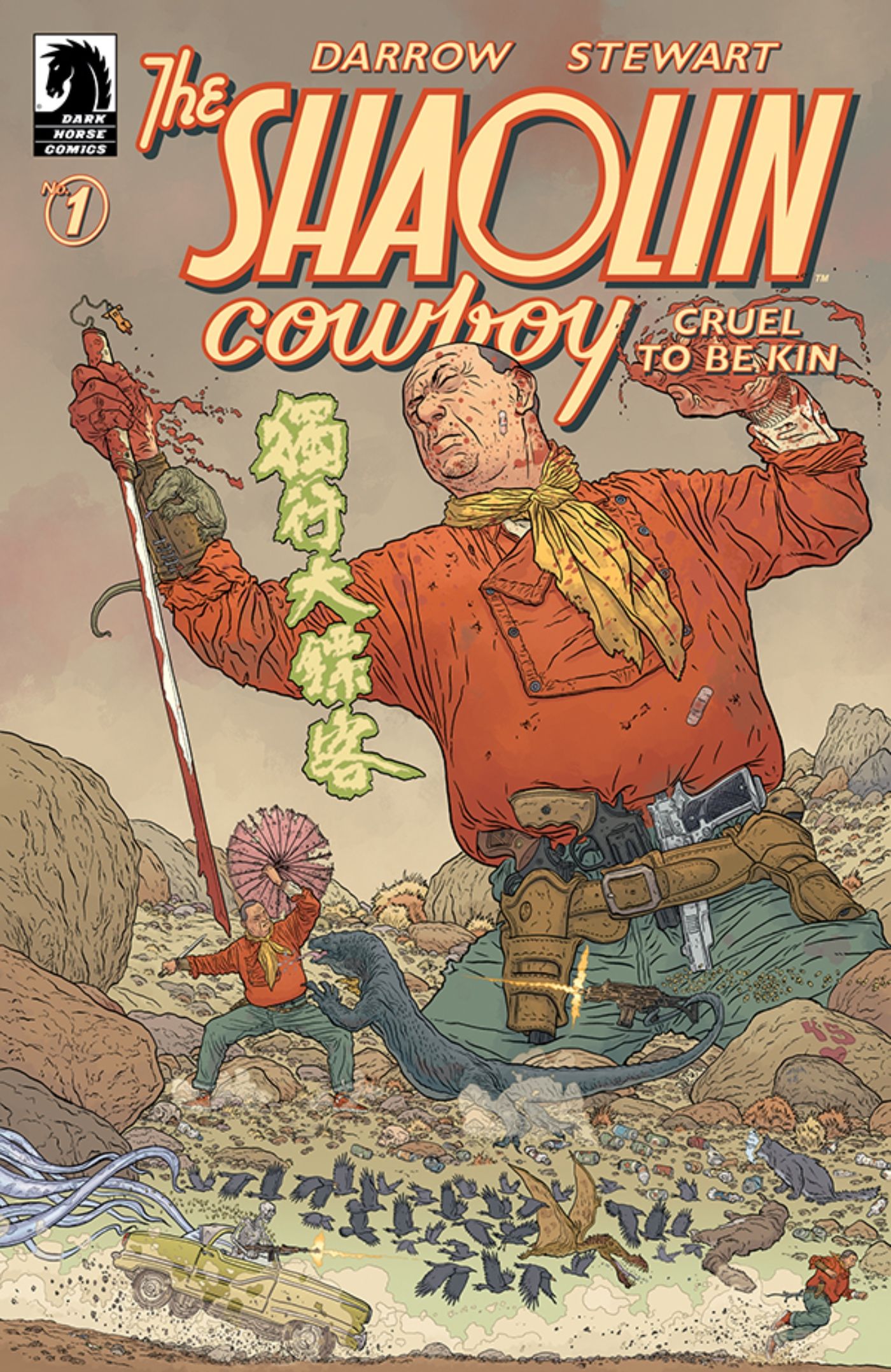 Shaolin Cowboy Homeschools During a Pandemic In Geof Darrow's New Series