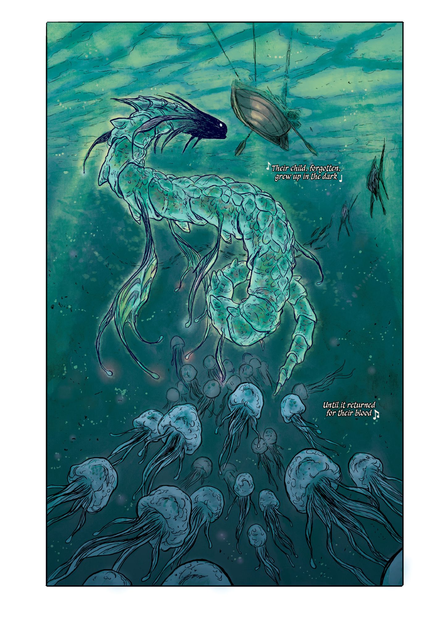 FIRST LOOK: Sea Serpent’s Heir OGN From Skybound Comet